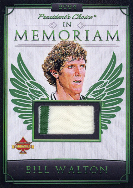 Bill Walton In Memoriam 4/5 – President's Choice Trading Cards
