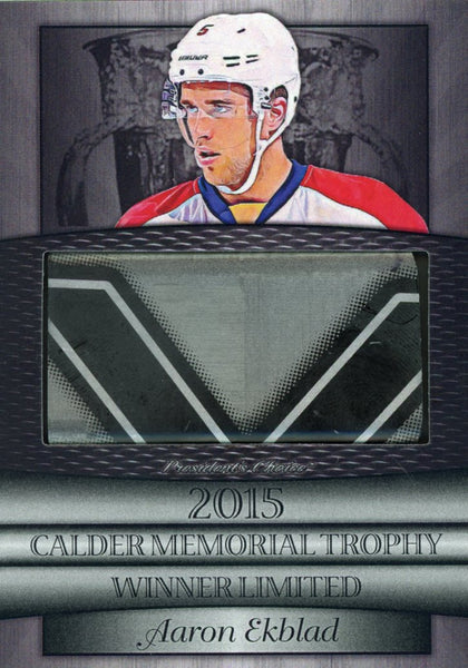 Aaron Ekblad Calder Memorial Winners - Limited Silver 6/10 – President ...