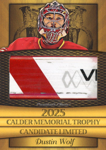 Dustin Wolf 2025 Candidates - Limited Gold 1/1 – President's Choice ...