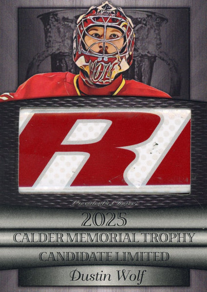 Dustin Wolf 2025 Candidates - Limited Silver 9/10 – President's Choice ...