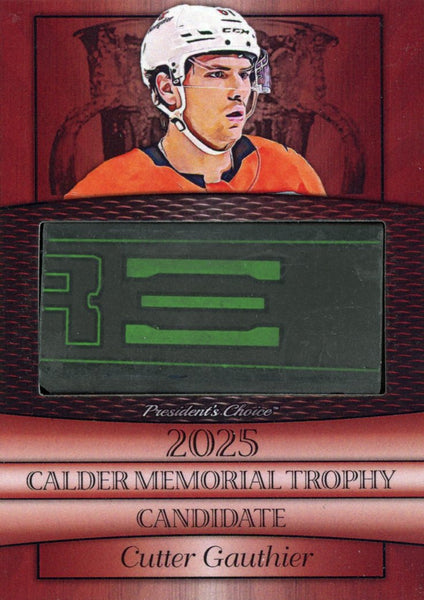 Cutter Gauthier 2025 Candidates - Red 10/10 – President's Choice ...