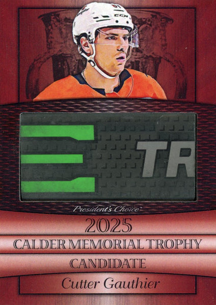 Cutter Gauthier 2025 Candidates - Red 1/10 – President's Choice Trading ...