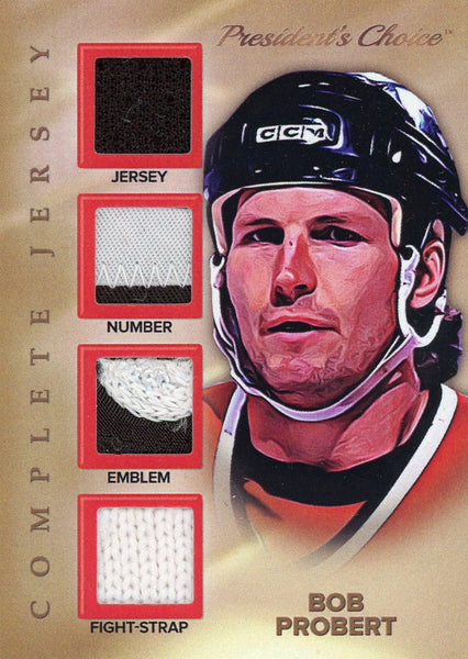 Bob Probert Complete Jersey 2/3 – President's Choice Trading Cards