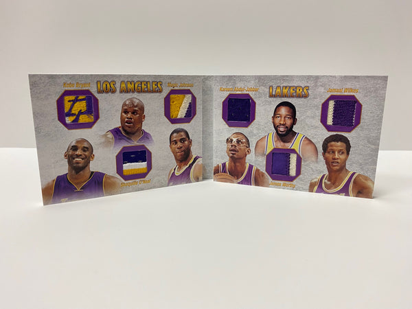 Six Piece Booklet Los Angeles Lakers 2/3 – President's Choice Trading Cards