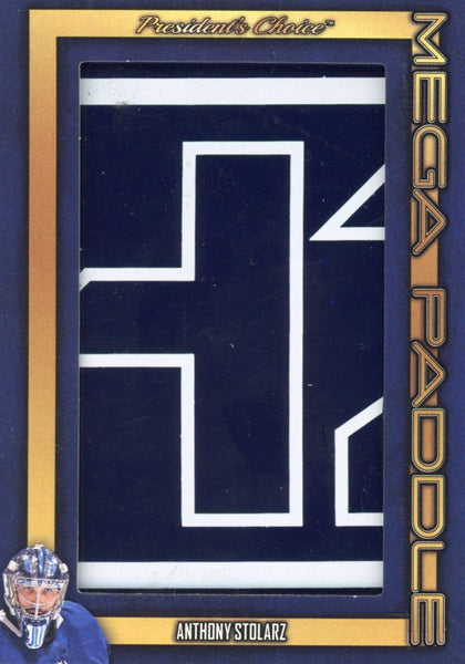 Anthony Stolarz Mega Paddle 1/6 – President's Choice Trading Cards