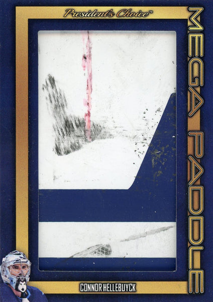 Connor Hellebuyck Mega Paddle 2/6 – President's Choice Trading Cards