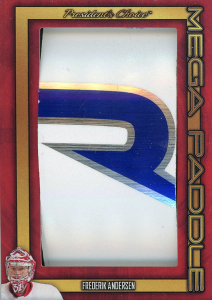 Frederik Andersen Mega Paddle 3/6 – President's Choice Trading Cards