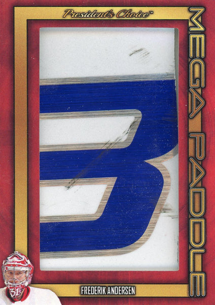 Frederik Andersen Mega Paddle 5/6 – President's Choice Trading Cards