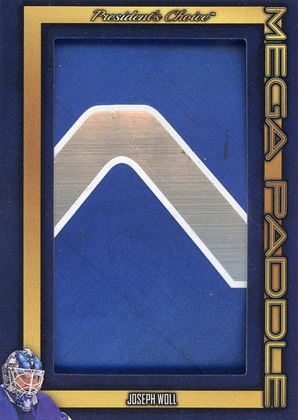 Joseph Woll Mega Paddle 1/6 – President's Choice Trading Cards
