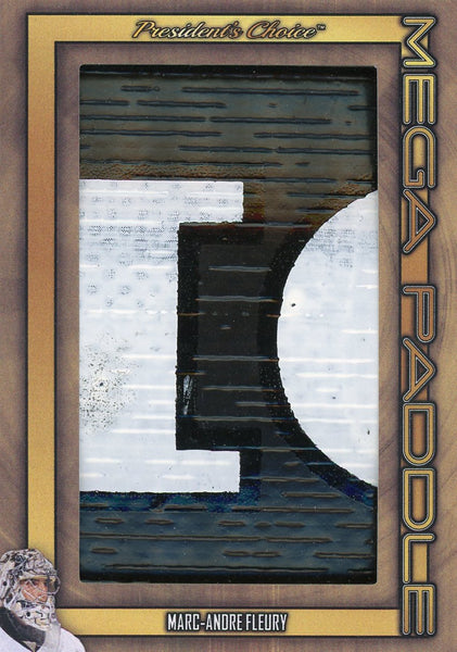 Marc-Andre Fleury Mega Paddle 2/6 – President's Choice Trading Cards