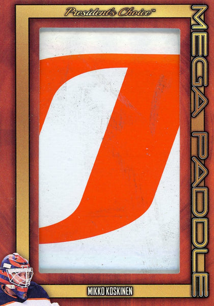 Mikko Koskinen Mega Paddle 3/4 – President's Choice Trading Cards