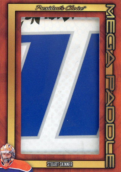 Stuart Skinner Mega Paddle 1/4 – President's Choice Trading Cards