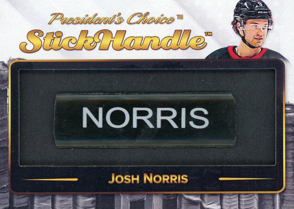 Josh Norris StickHandle 1/1 – President's Choice Trading Cards