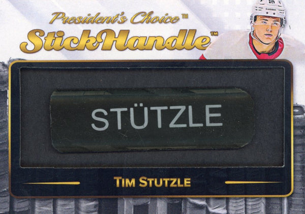 Tim Stutzle StickHandle 1/1 – President's Choice Trading Cards