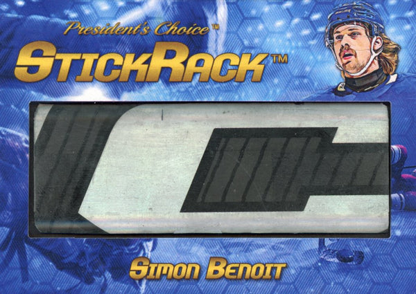 Simon Benoit StickRack 3/5 – President's Choice Trading Cards