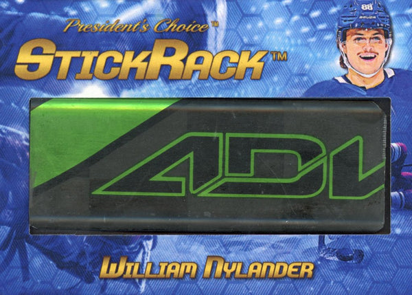 William Nylander StickRack 3/5 – President's Choice Trading Cards