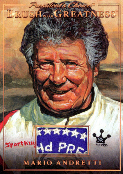BWG-1 Mario Andretti Brush With Greatness 1/1 Bronze – President's ...